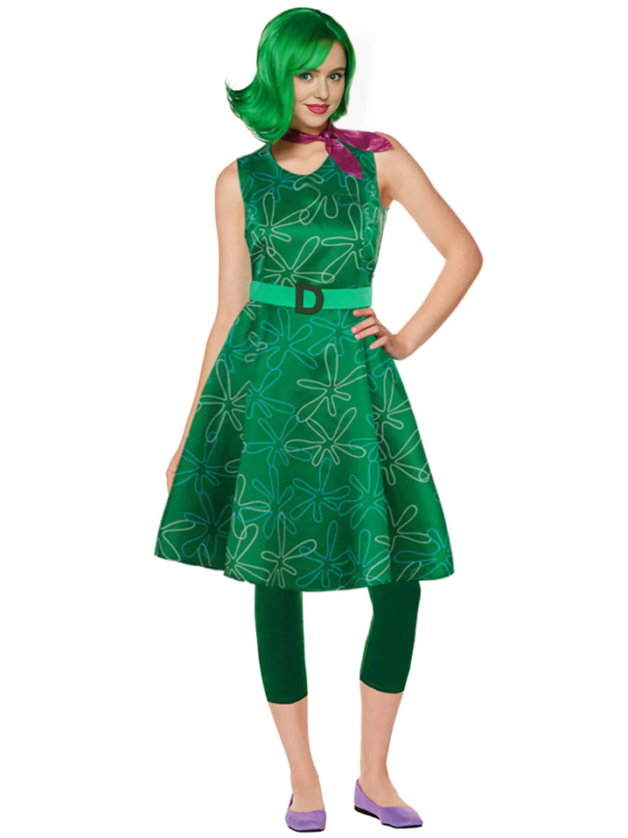 Costume Inspire Disgust Inside Out Costume | Disgust Costume for Adults